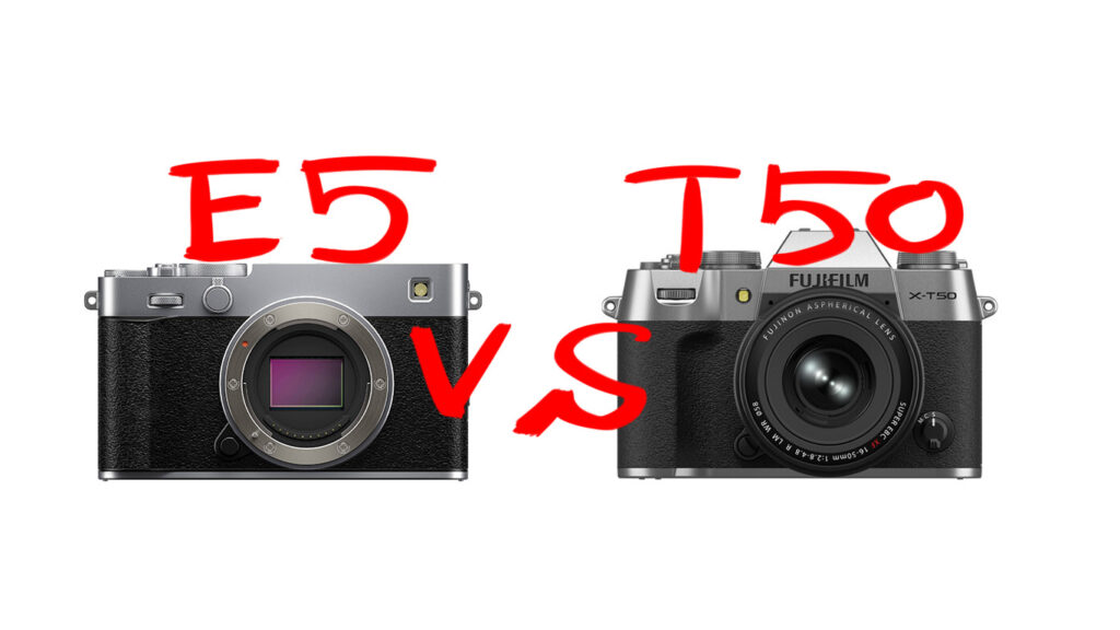 X-E5と他の富士フイルムカメラと比較！X-T50やX-T5、X-M5にX100Ⅵとどう違う？ | キャンプツアー.com